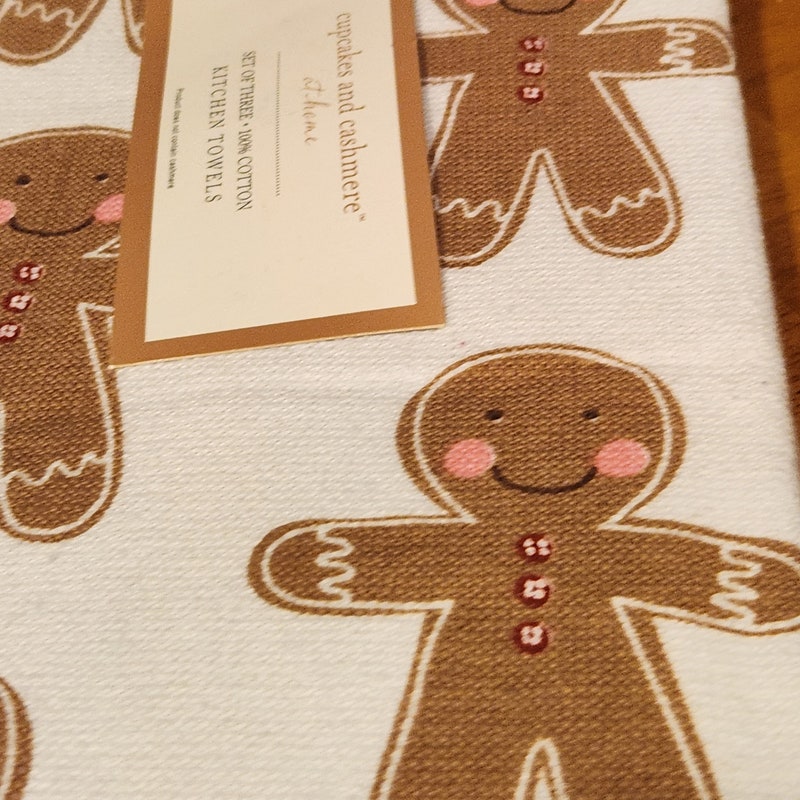 Gingerbread Kitchen Towel - Etsy
