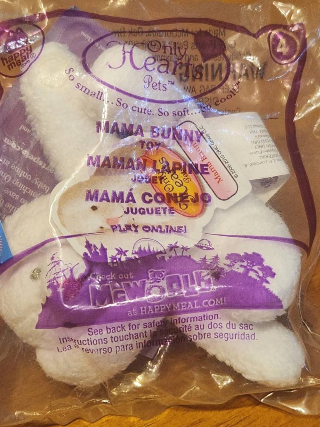 Mcdonalds Only Hearts Pets Momma Bunny - Etsy