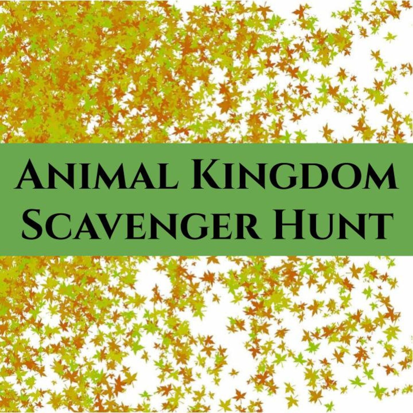 WDW Animal Kingdom Scavenger Hunt - Etsy