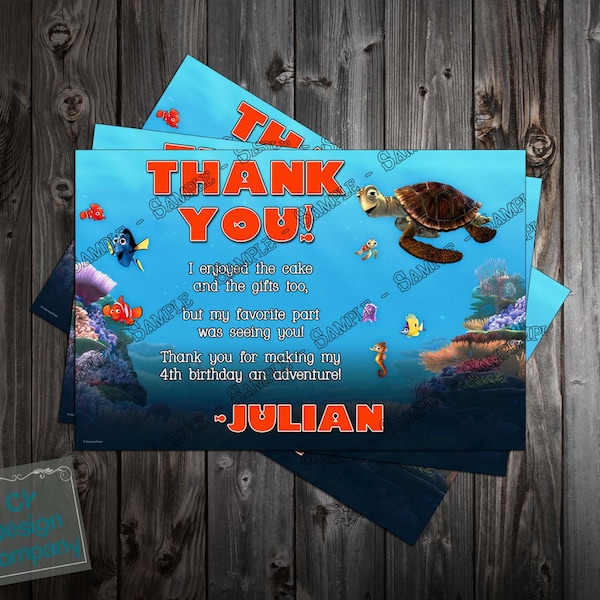 Nemo Thank You - Etsy