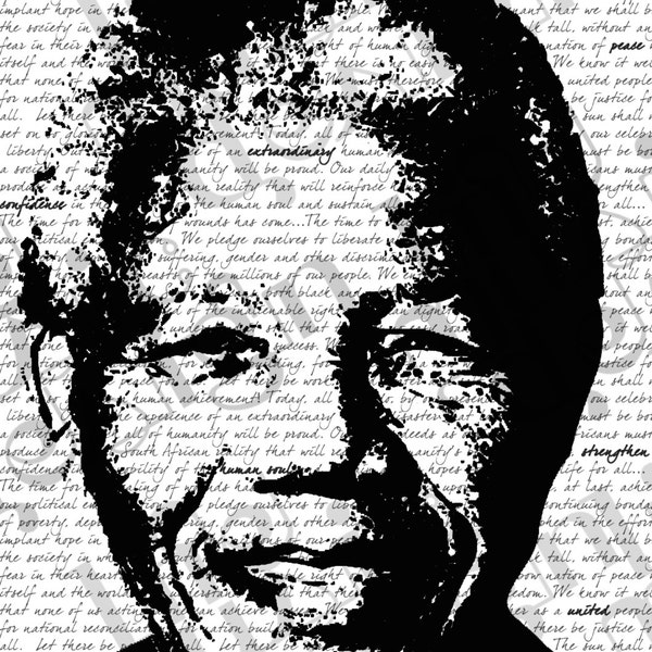 Nelson Mandela Svg - Etsy