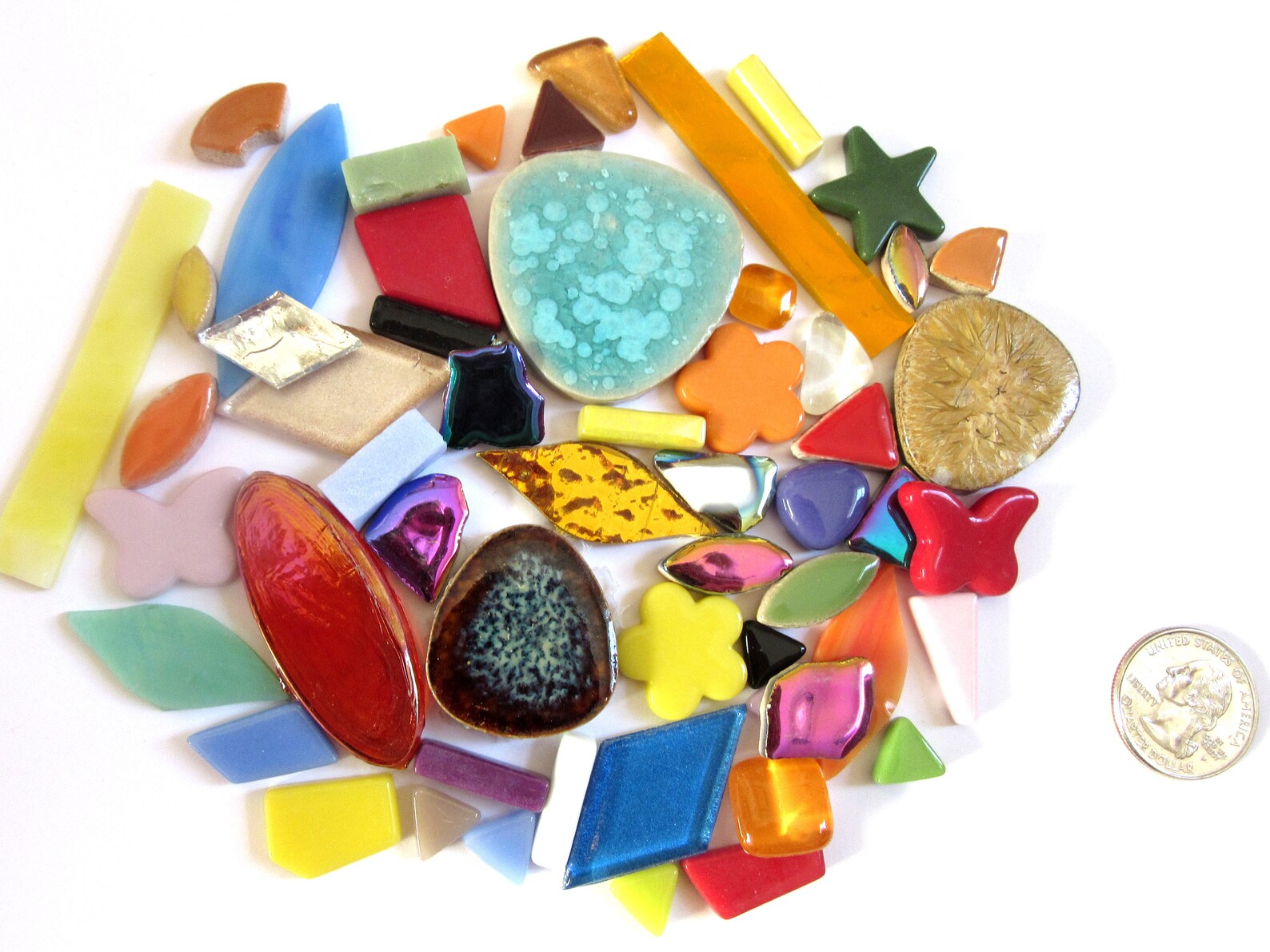 Destash Mosaic Tile Mix, Mixed Tile Pieces, Mosaic Supplies, Mixed ...