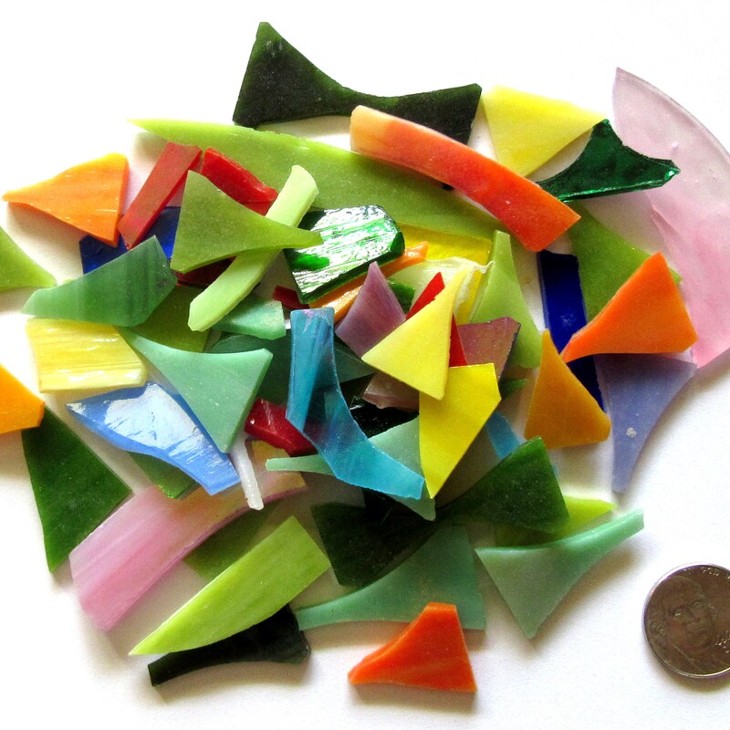 Stained Glass Scraps - Etsy