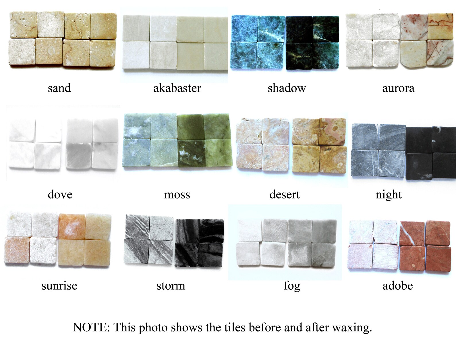 20 Marble Mosaic Tiles Square Marble Tiles Natural Stone - Etsy