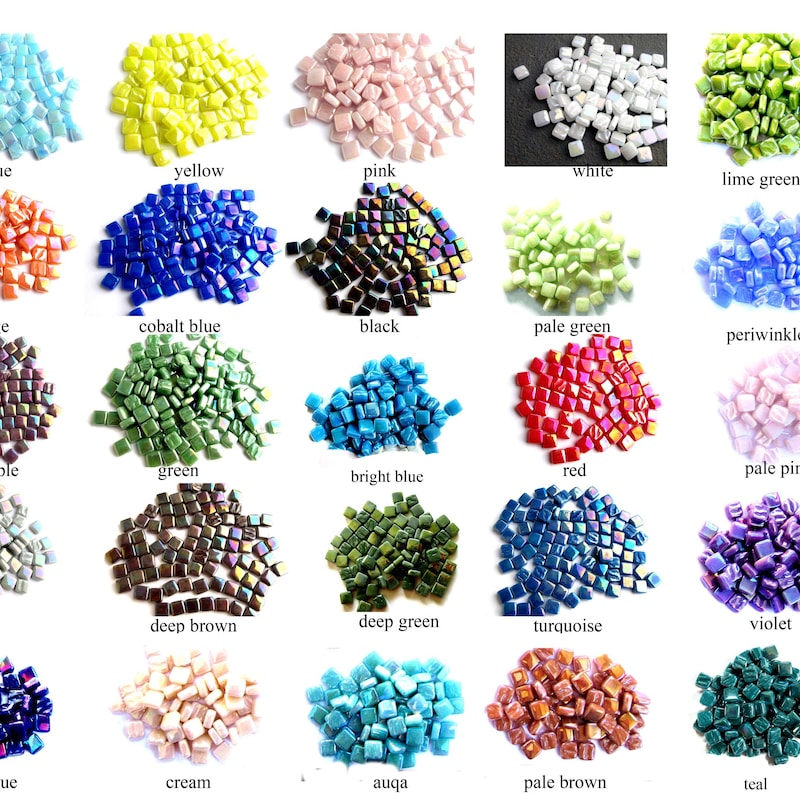 Micro Mosaic Squares - Etsy