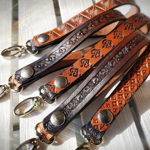 Leather Key Strap - Etsy