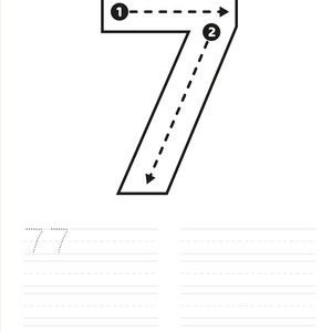 Bilingual Numbers 1-10 Tracing & Coloring Pages: English Spanish ...