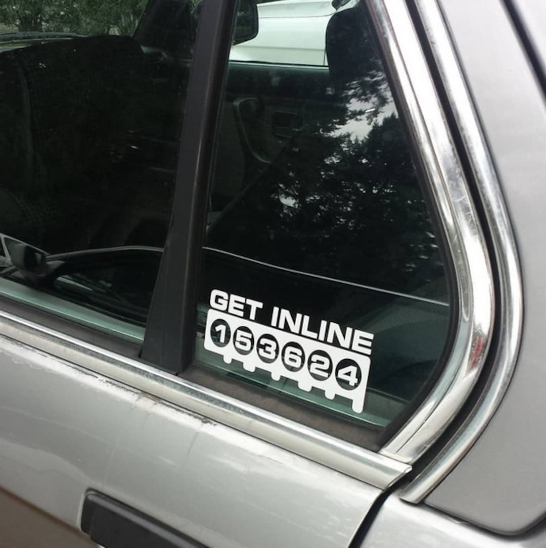 Get Inline 6 Cylinder Decal - Etsy