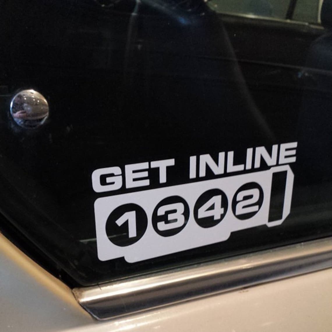 Get Inline 4 Cylinder Decal - Etsy UK