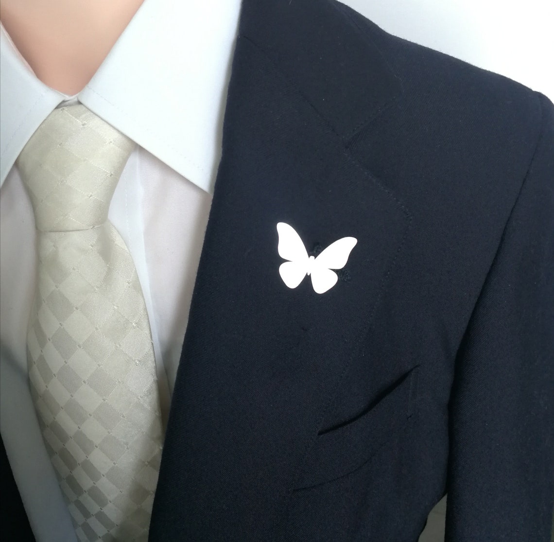 Butterfly Pin With Magnetic Back Butterfly Pin Pin - Etsy