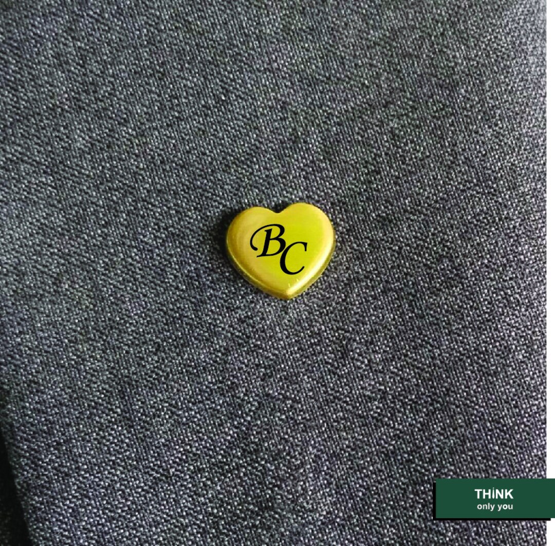 Tie Tack Pin, Groomsmen Tie Pin, Wedding Monogram, Gift for Men, Custom ...