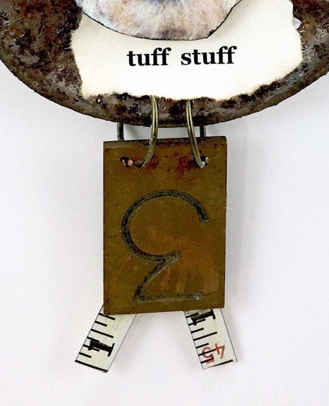 Tuff Stuff: Terrier Mixed Media Dog Ornament - Etsy