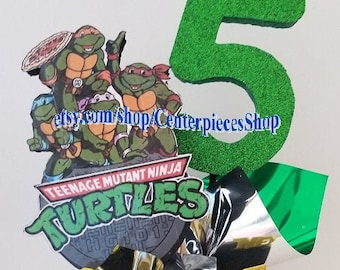 Tmnt Cake Topper | Etsy