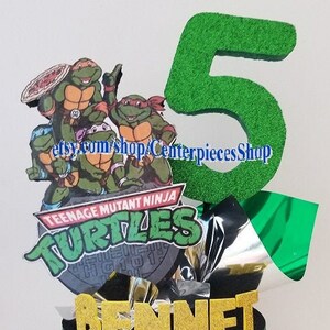 TMNT 3D Cake Topper / Centerpiece or Use as Party Decoration Teenage ...