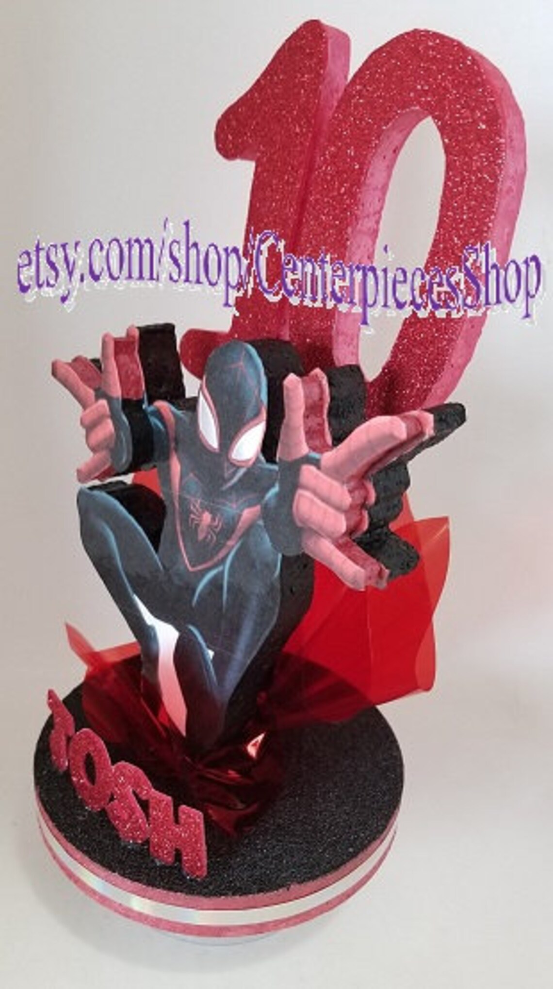 Miles Morales or Spiderman 3D Cake Topper and/or Centerpiece | Etsy