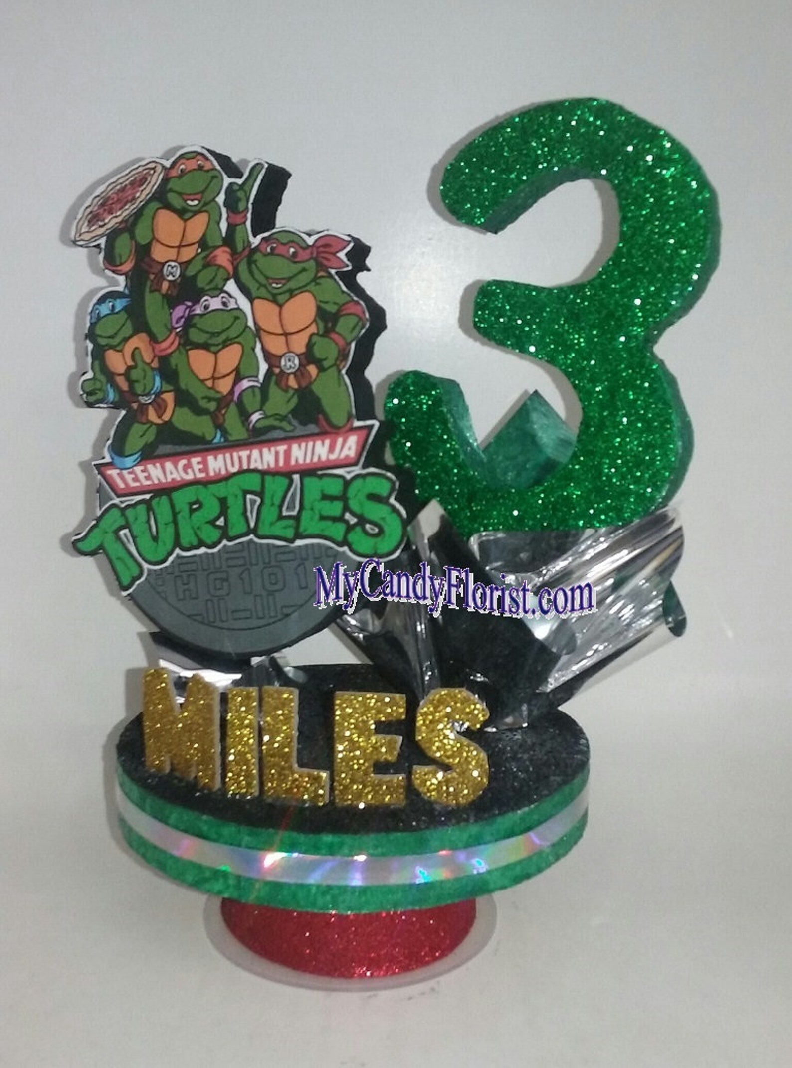 TMNT 3D Cake Topper / Centerpiece or Use as Party Decoration - Etsy
