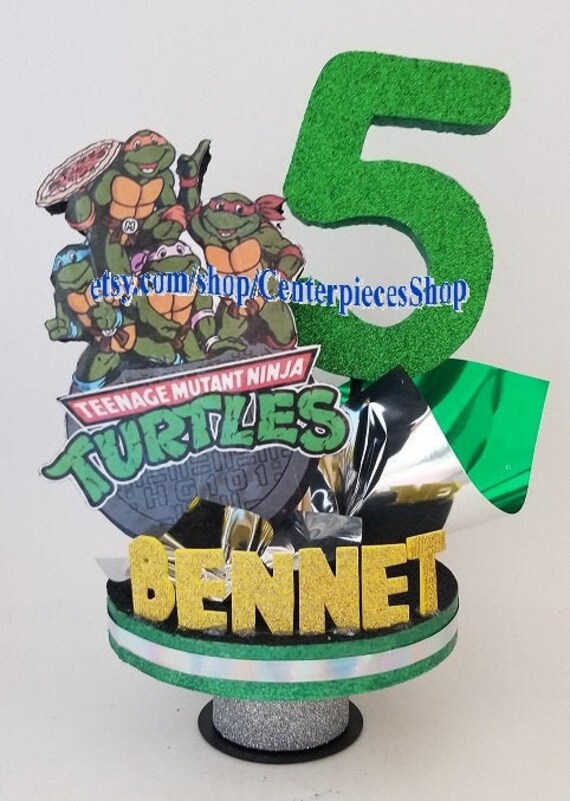 TMNT 3D Cake Topper / Centerpiece or Use as Party Decoration - Etsy