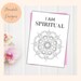 Healing Mandala Coloring Book With Affirmations — Mindfulness PDF - Etsy