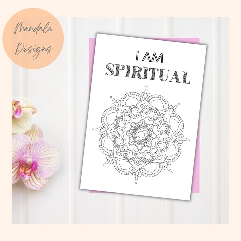 Healing Mandalas Printable Coloring Book | Affirmations | PDF ...
