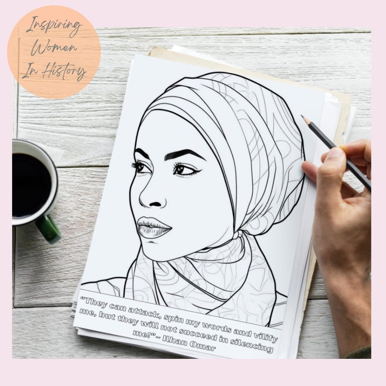 Women’s History Coloring Pages | Inspirational Women in History ...