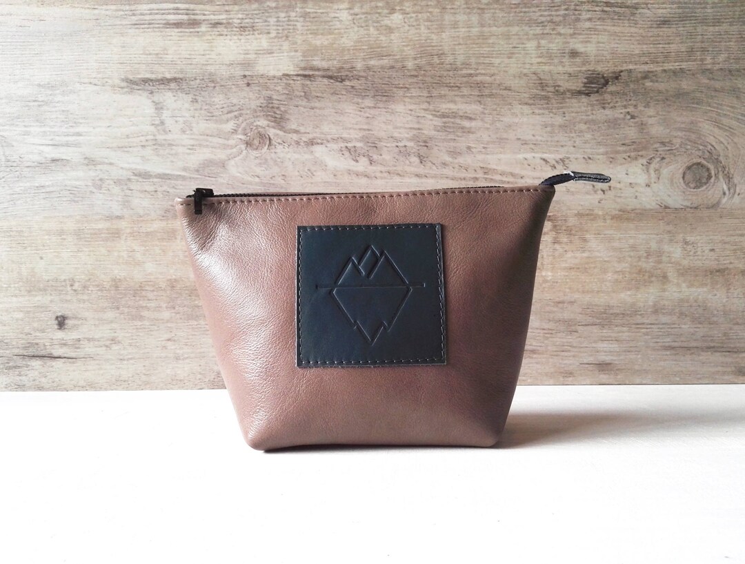 Woman Cosmetics Bag, Woman Pouch, Medium Woman Pouch, Woman Purse Beige ...