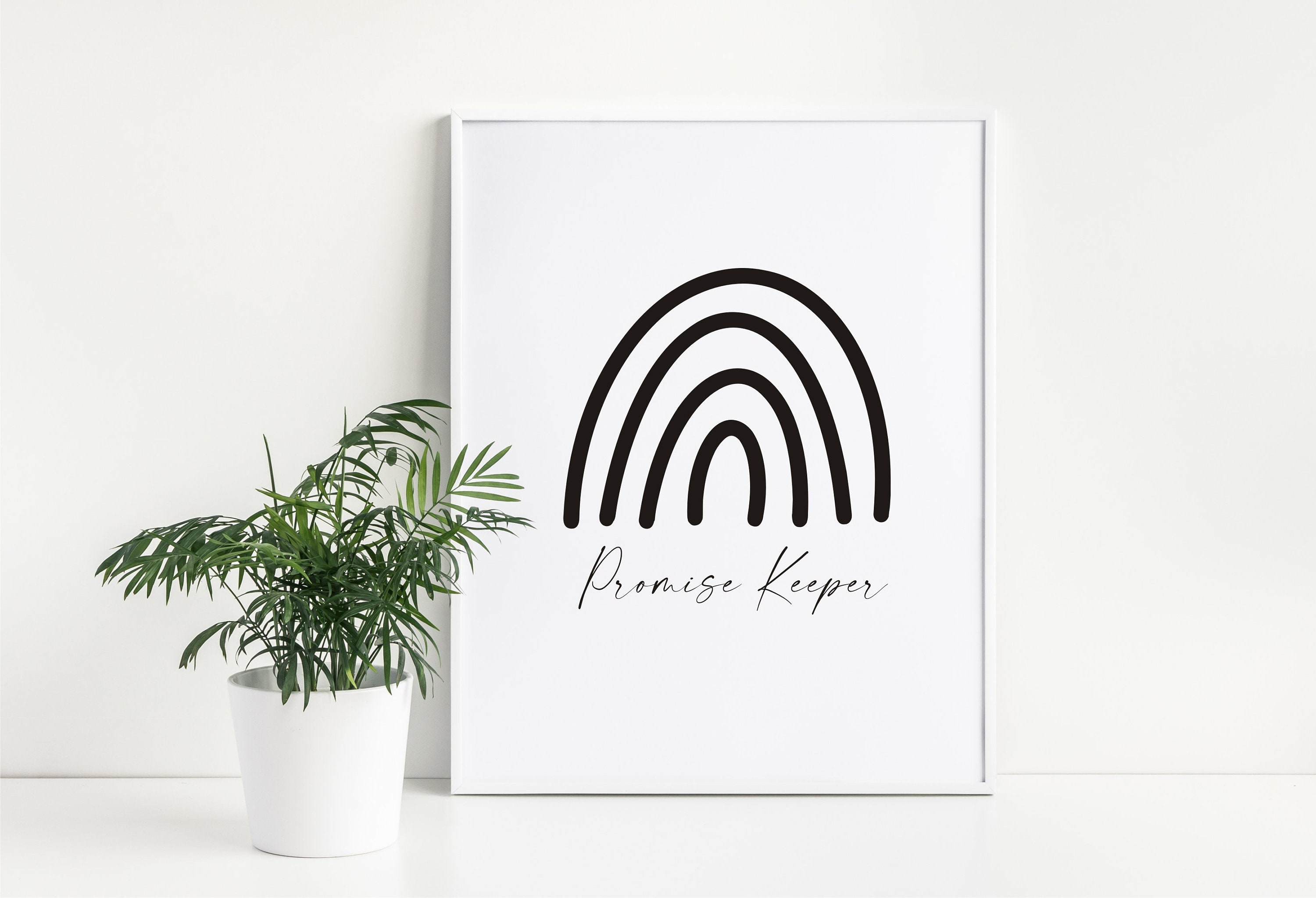 Promise Keeper Printable Rainbow Promise Keeper 8x10 - Etsy