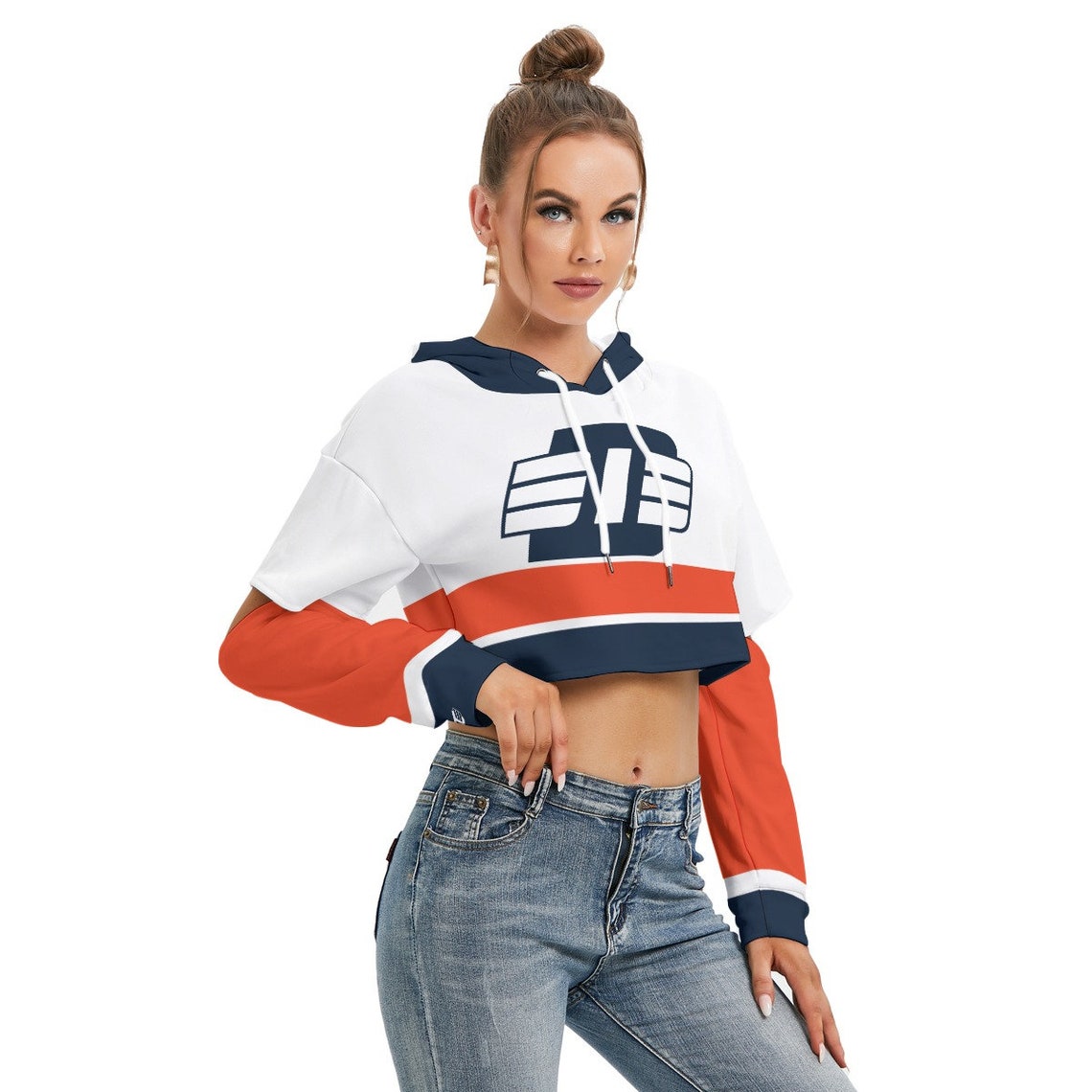 Detroit 313 Tigers Inspired All-over Print Women's Heavy Fleece Hoodie ...