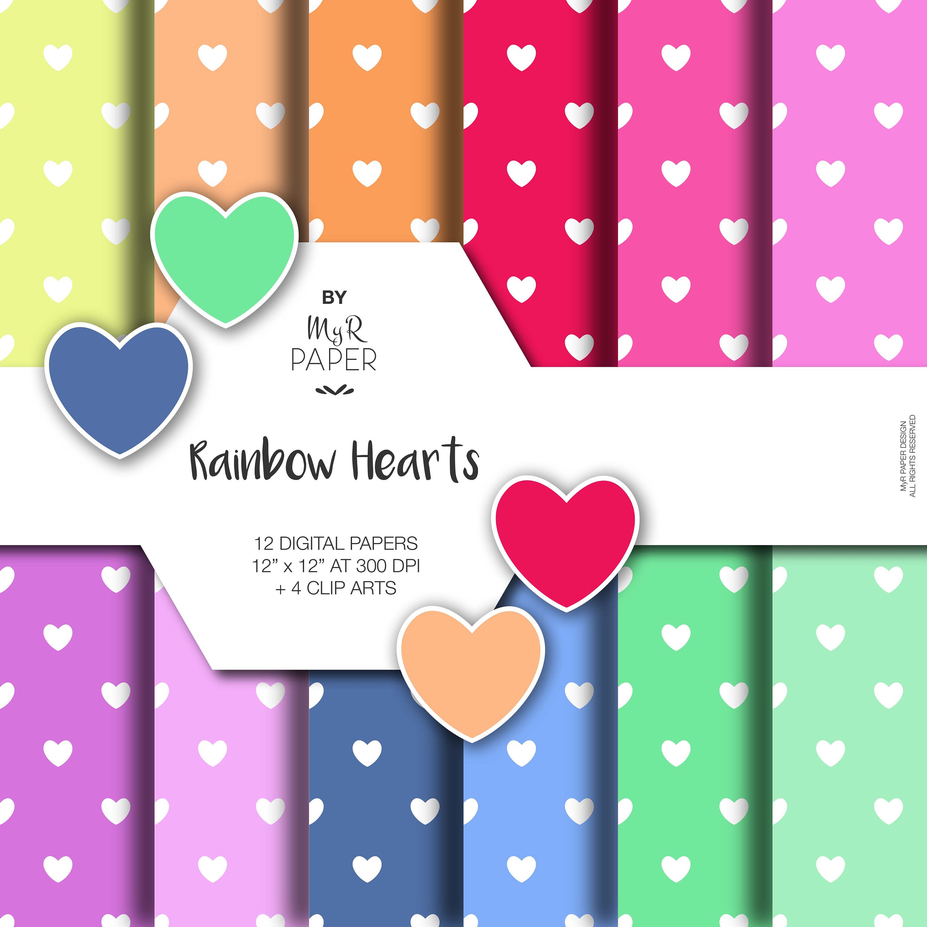 Origami Craft Supplies & Tools invite white hearts Digital Scrapbooking ...