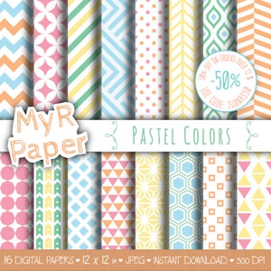 Gold Geometric Digital Paper black white gold glitter | Etsy