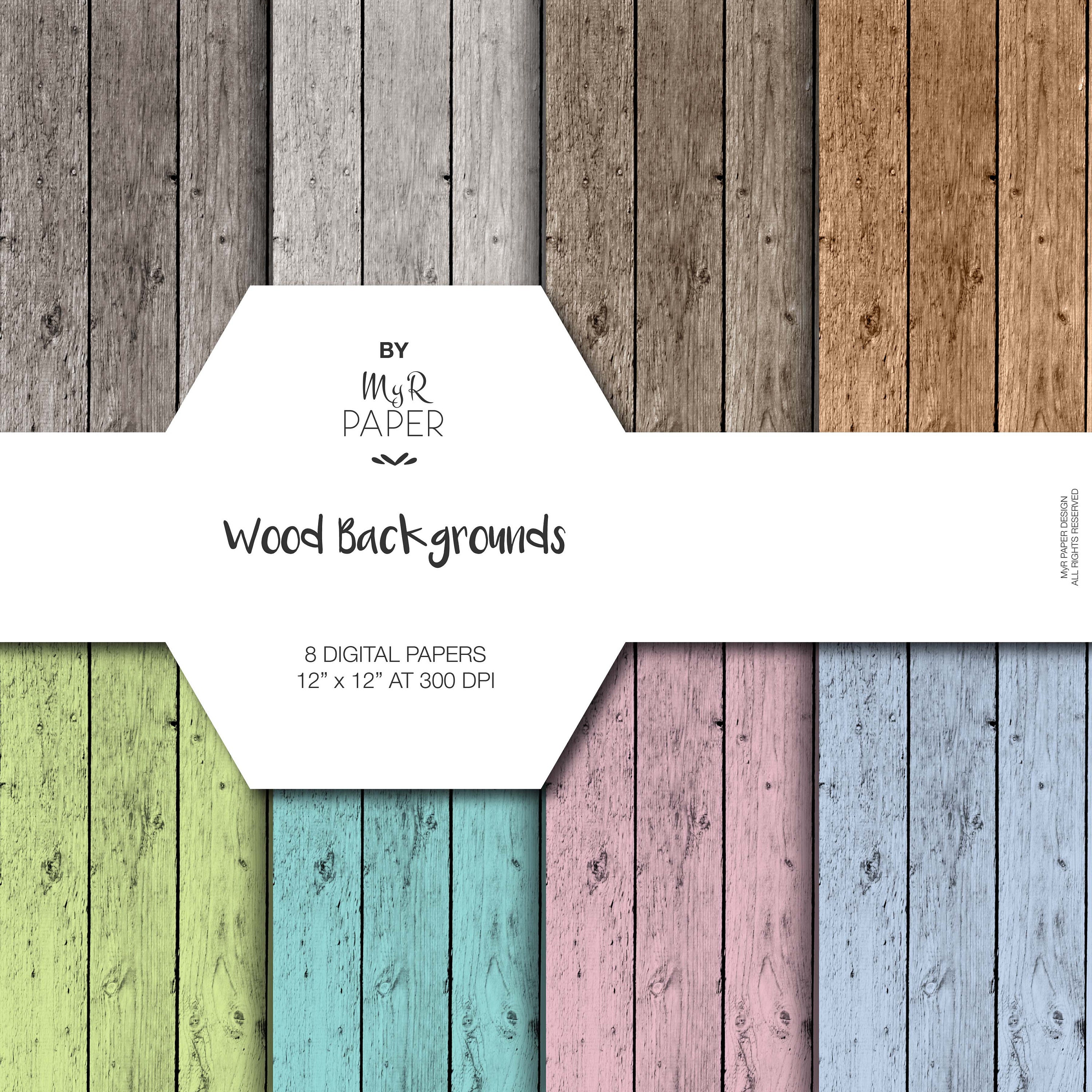 Blue Distressed Wood Background