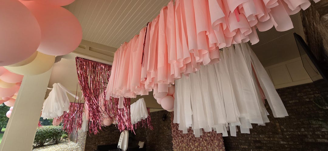 Ceiling Aerials, Ceiling Fringe, Ceiling Streamers, Streamer Overhang ...