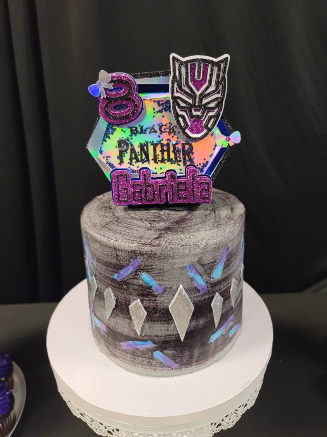 2D & 3D Birthday Cake Topper. Birthday Cake Toppers Personalized. 2D/3D ...