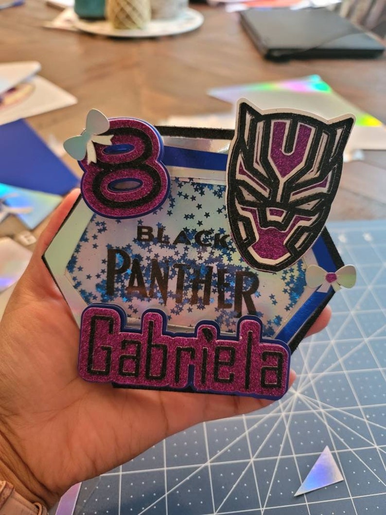 2D & 3D Birthday Cake Topper. Birthday Cake Toppers | Etsy