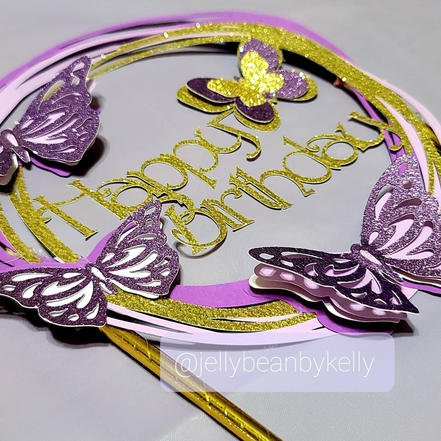 2D & 3D Birthday Cake Topper. Birthday Cake Toppers - Etsy Hong Kong