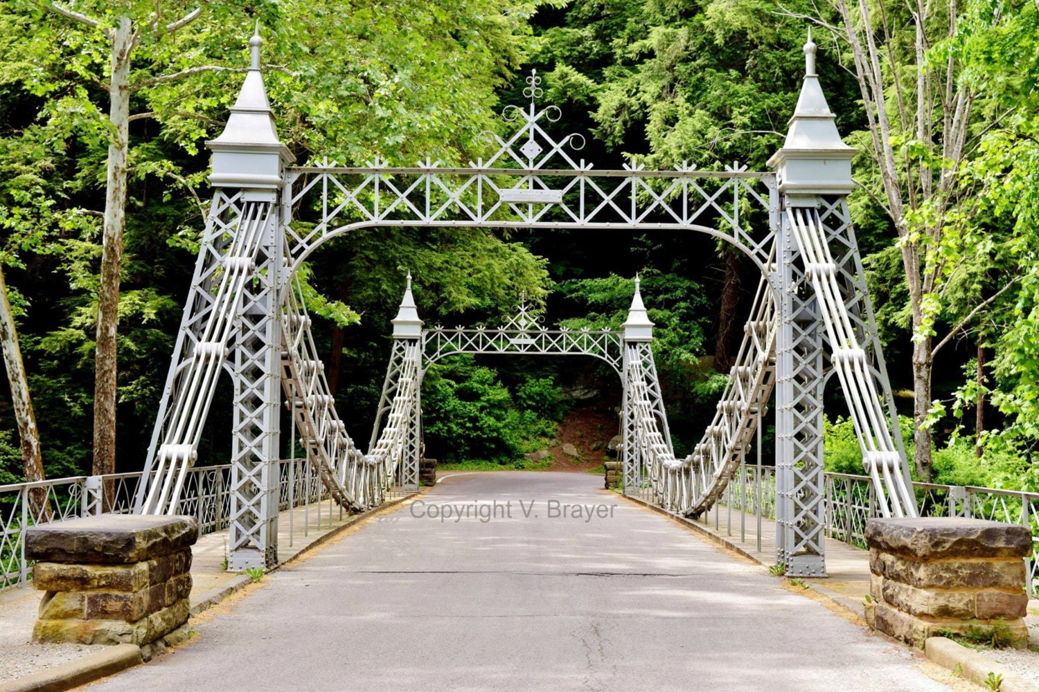 Mill Creek Park Bridge Photo - Valley Drive Bridge, Silver Bridge ...