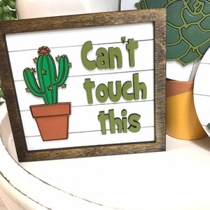 Succulent Tiered Tray Signs, Succulent Tiered Tray Decor - Etsy