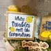 Blue Lemon Tiered Tray Signs, Lemons Tiered Tray Decor, Spring Tiered ...