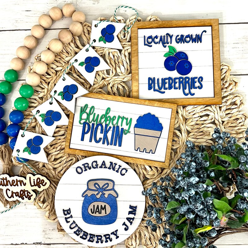 Blueberry Decor - Etsy