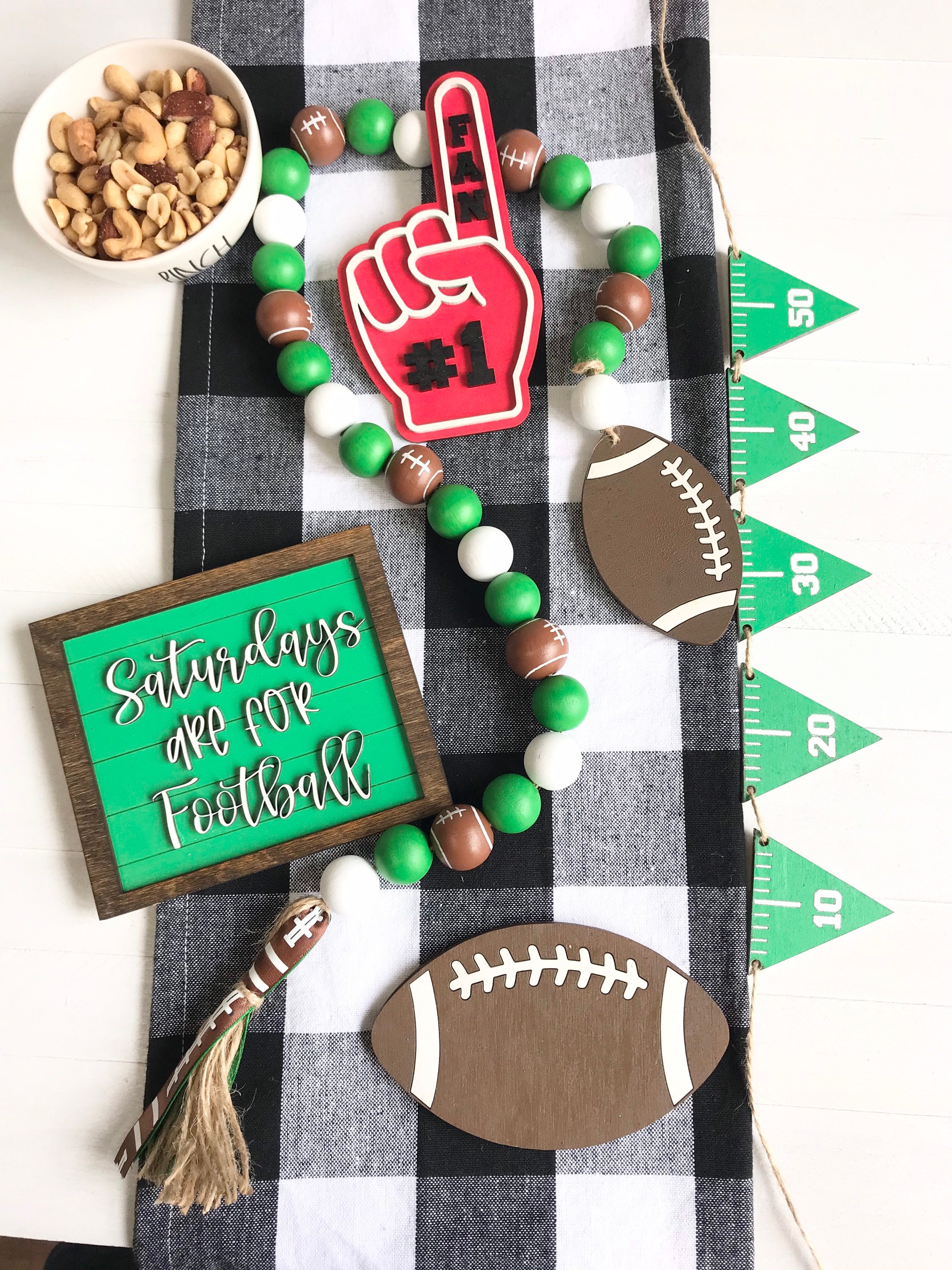 Football Garland - Etsy