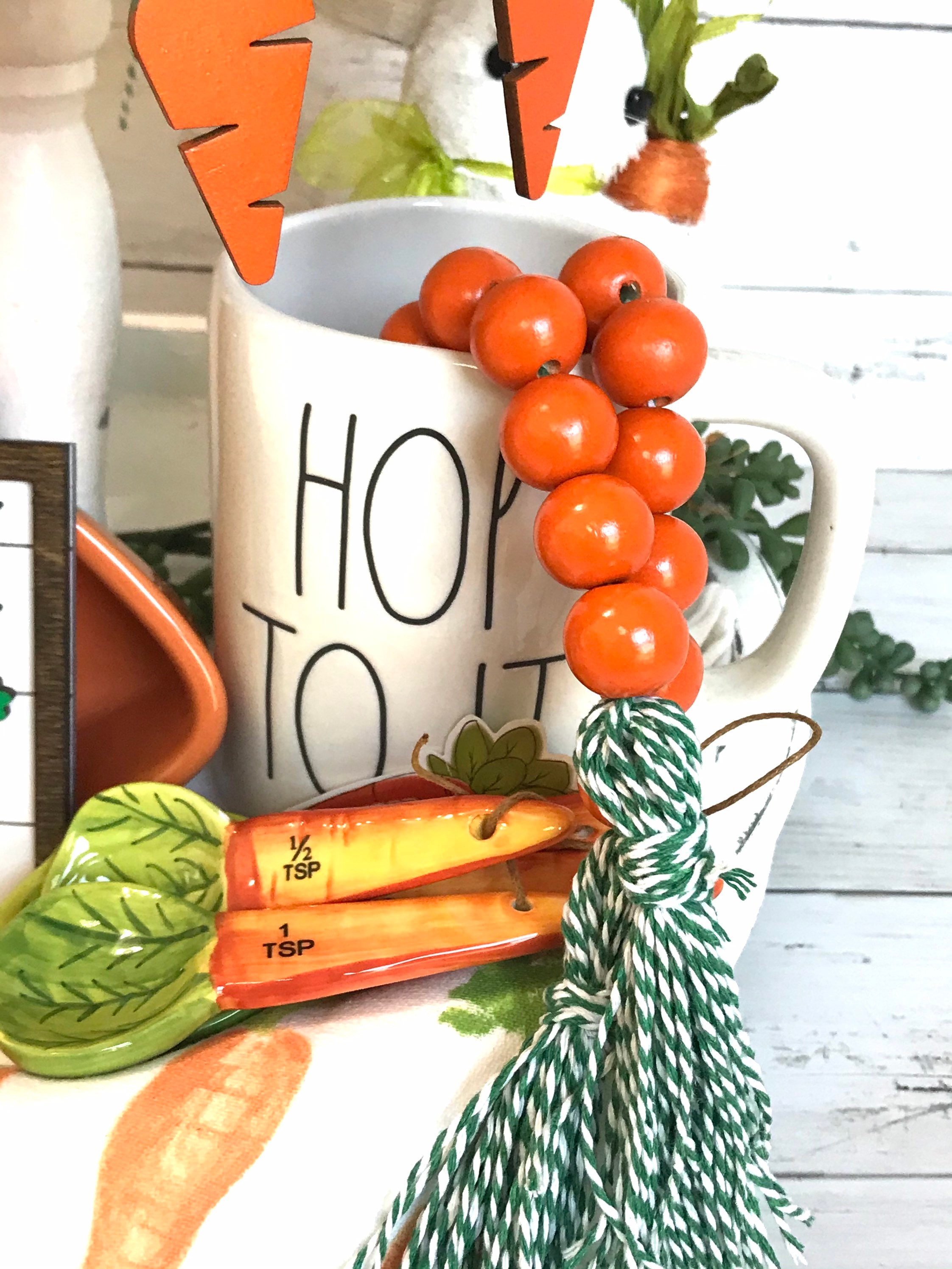 Carrot Patch Tiered Tray Decor Easter Tiered Tray Signs - Etsy