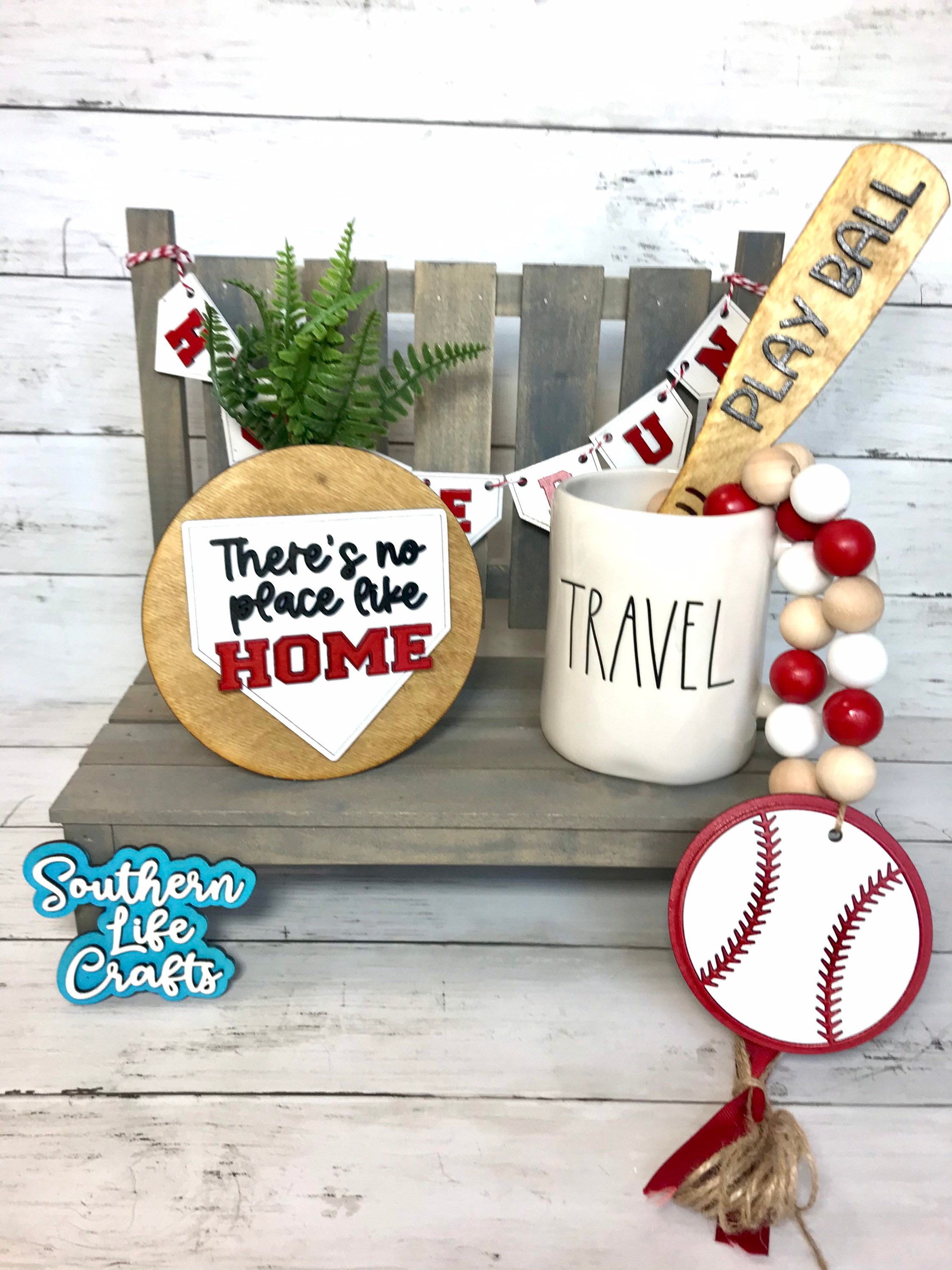 Baseball Tiered Tray Decor Baseball Tiered Tray Signs - Etsy