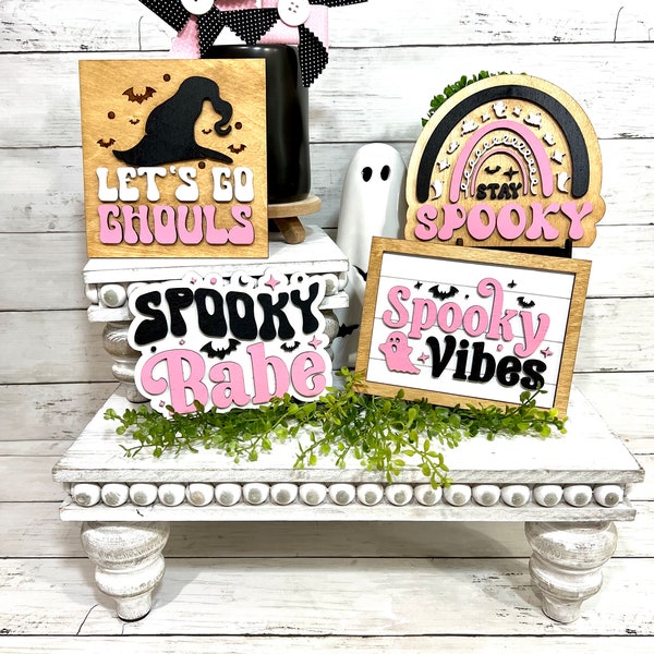Halloween Tier Tray Decor - Etsy