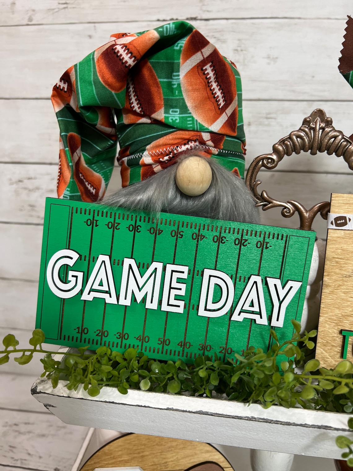 Football Tiered Tray Set Football Tiered Tray Signs Tiered - Etsy