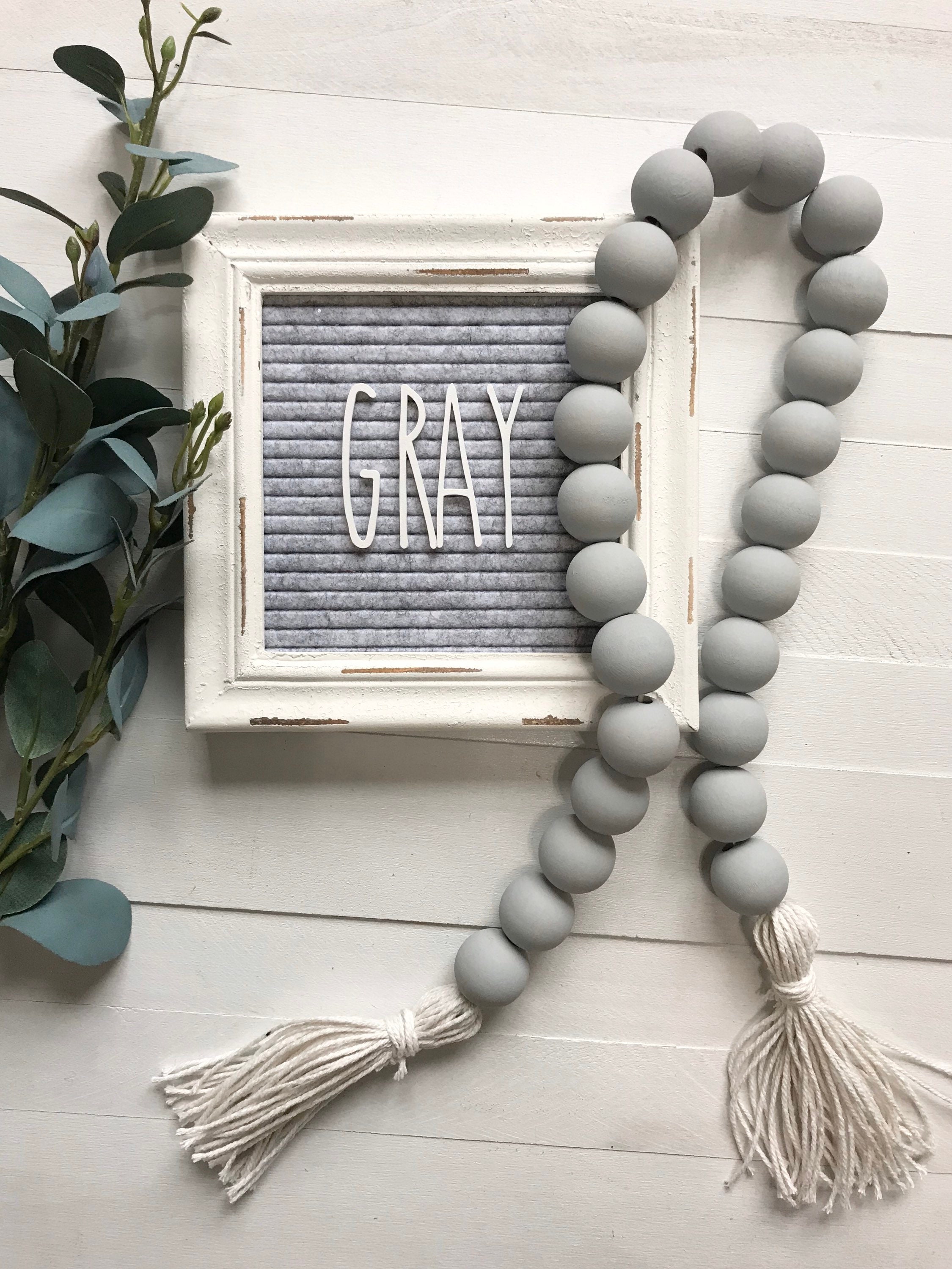 Neutral Farmhouse Garland - Etsy