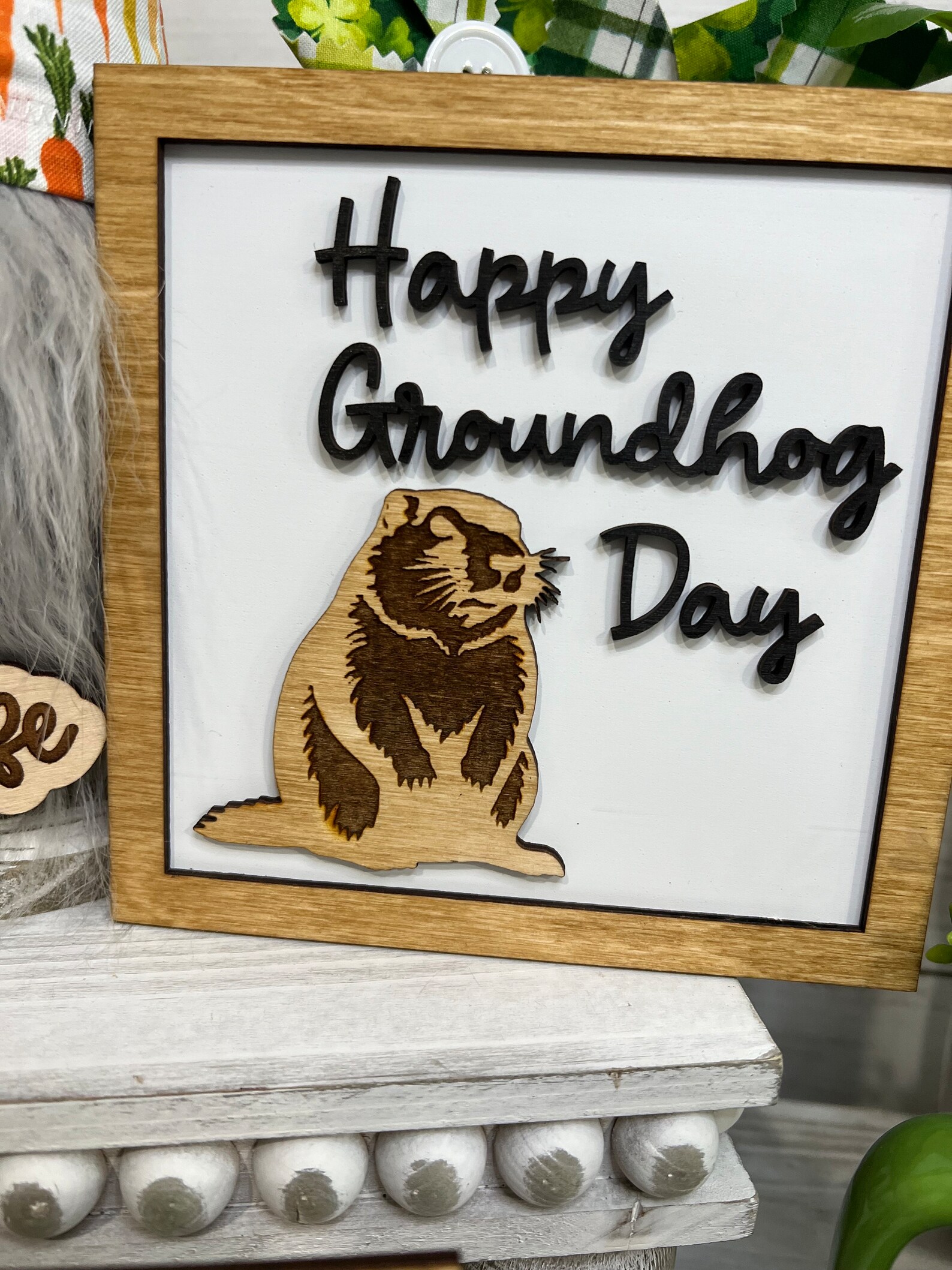 Groundhog Day Tiered Tray Signs, Groundhogs Day Tiered Tray Signs ...