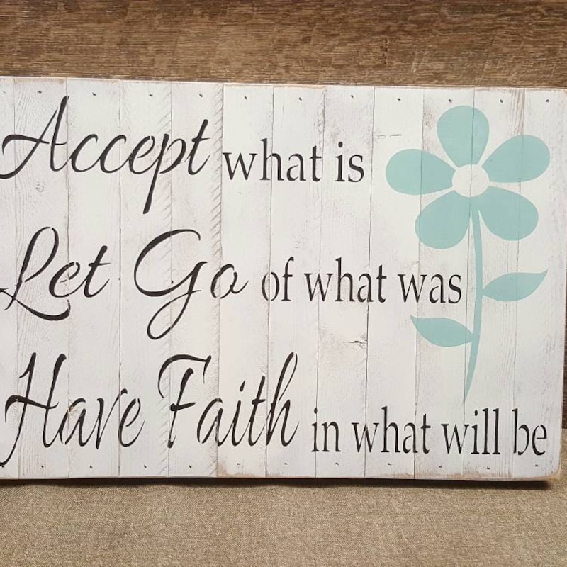 Accept What is Sign - Etsy