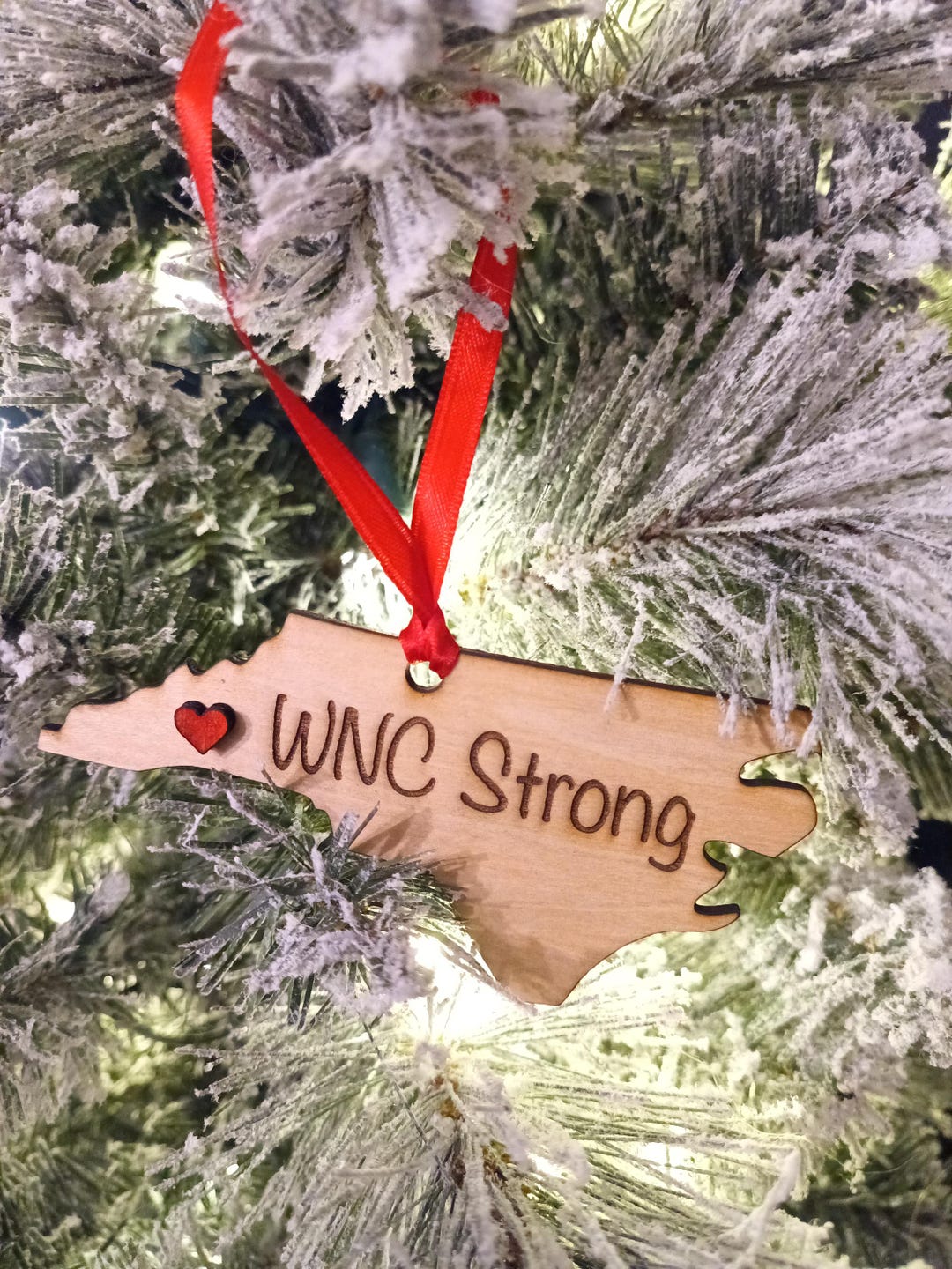 WNC Strong Ornament - Etsy