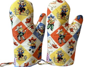 Microwave Oven Mitts - Etsy