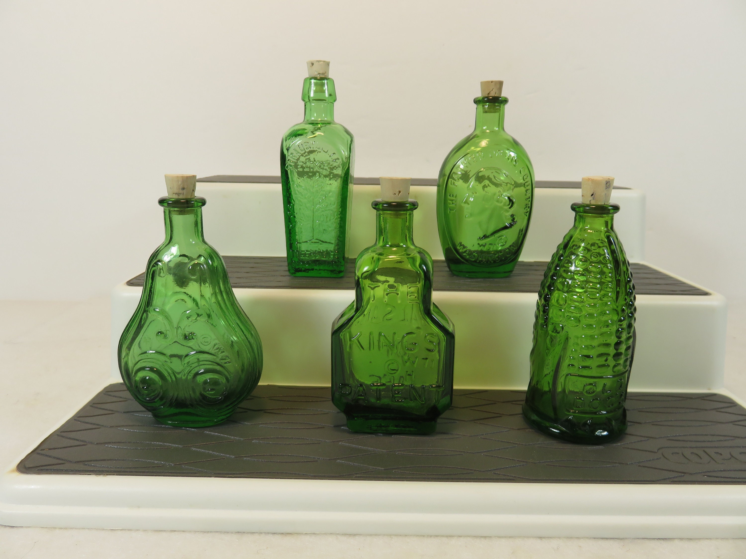 Spiral Glass Bottle - Etsy Spiral Glass Bottle - Etsy