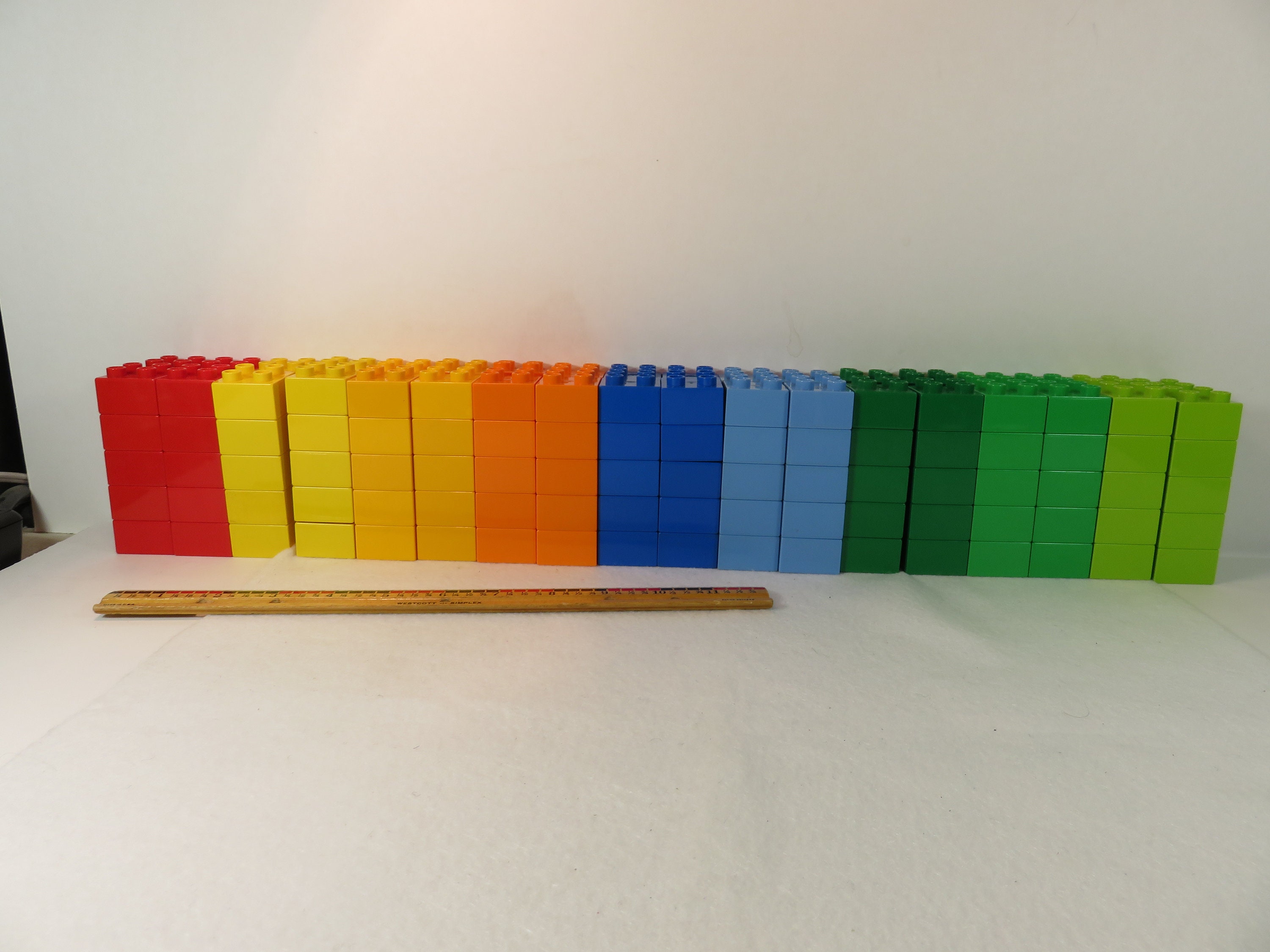 Lego Duplo 20 Pieces 2x2 Bricks Blocks Choice Yellows Reds | Etsy